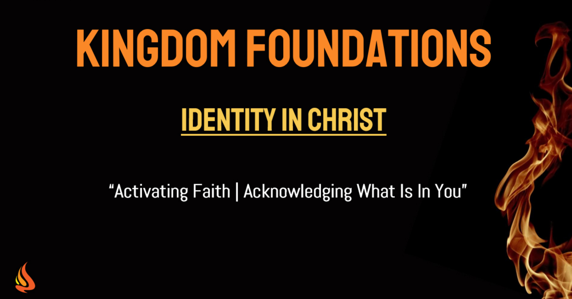 Session 10 - Activating Your Faith